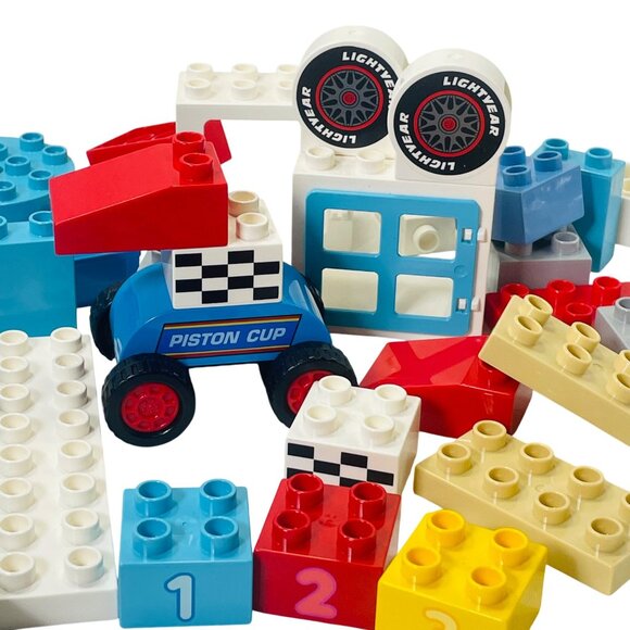 Lego | Toys | Disney Pixar Cars Duplo Lego Set With Piston Cup Racer ...